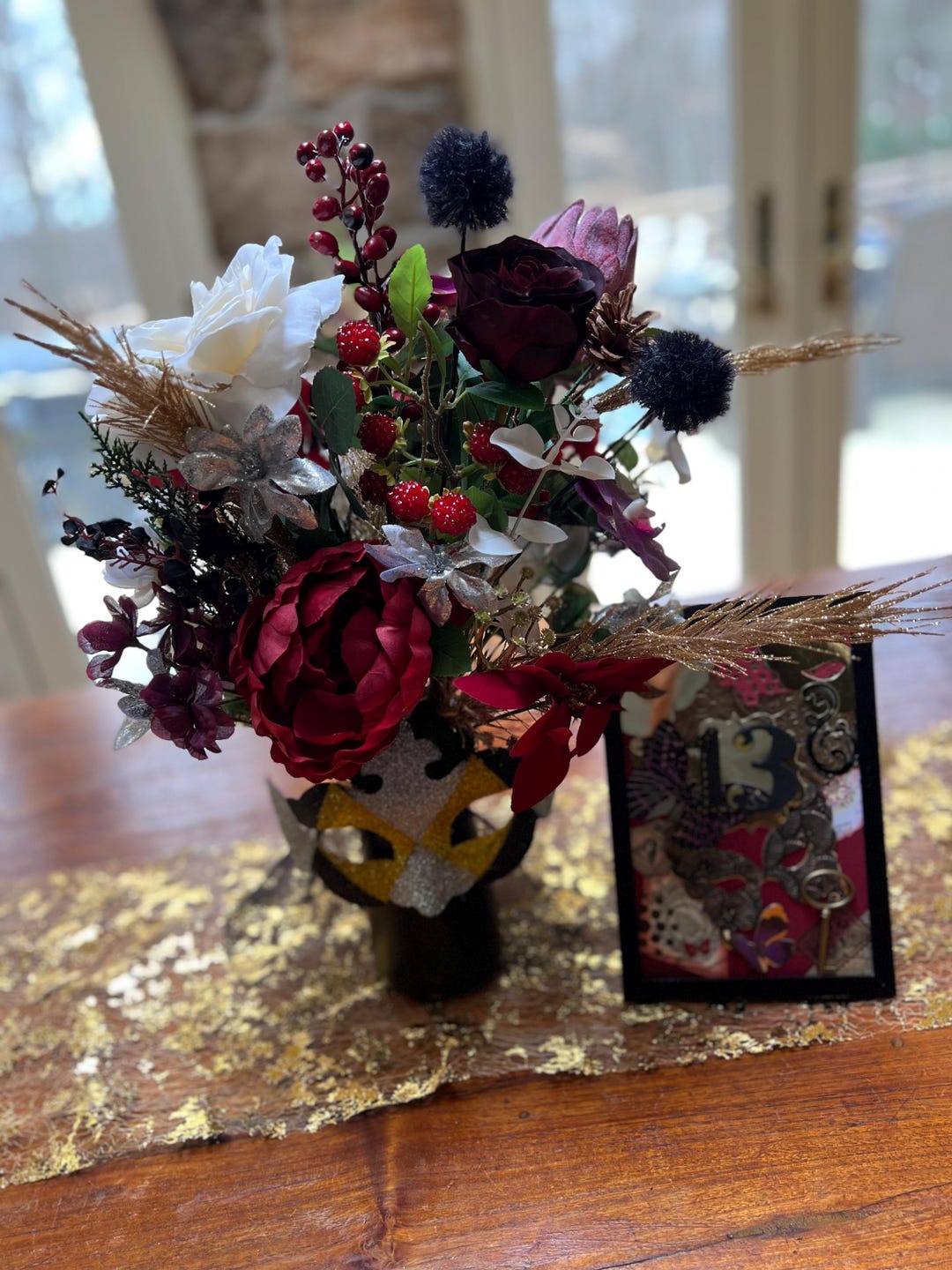 Masquerade Wedding Centerpieces and Table Numbers - Etsy