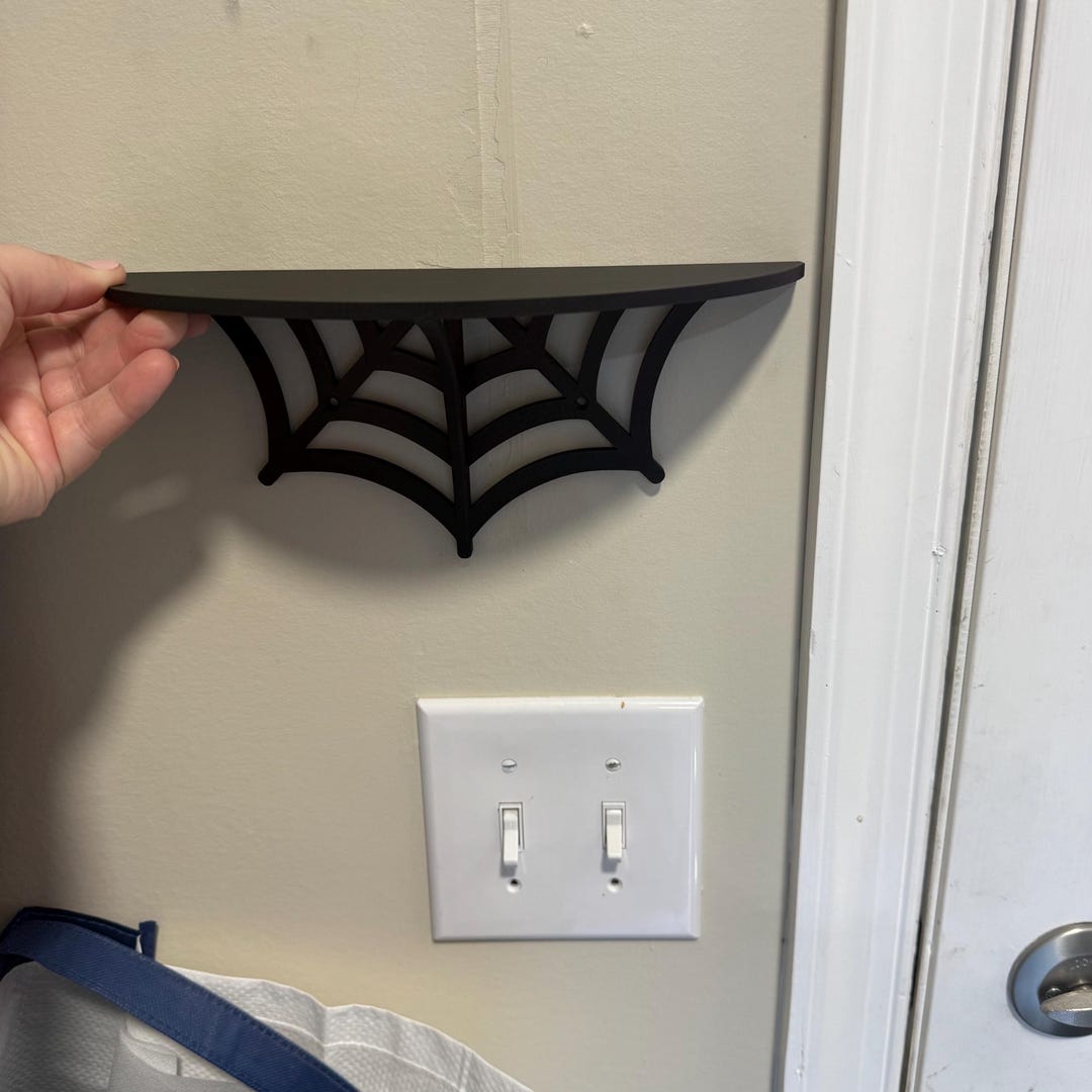 Spider Web Wall Small Wall Shelf - Etsy