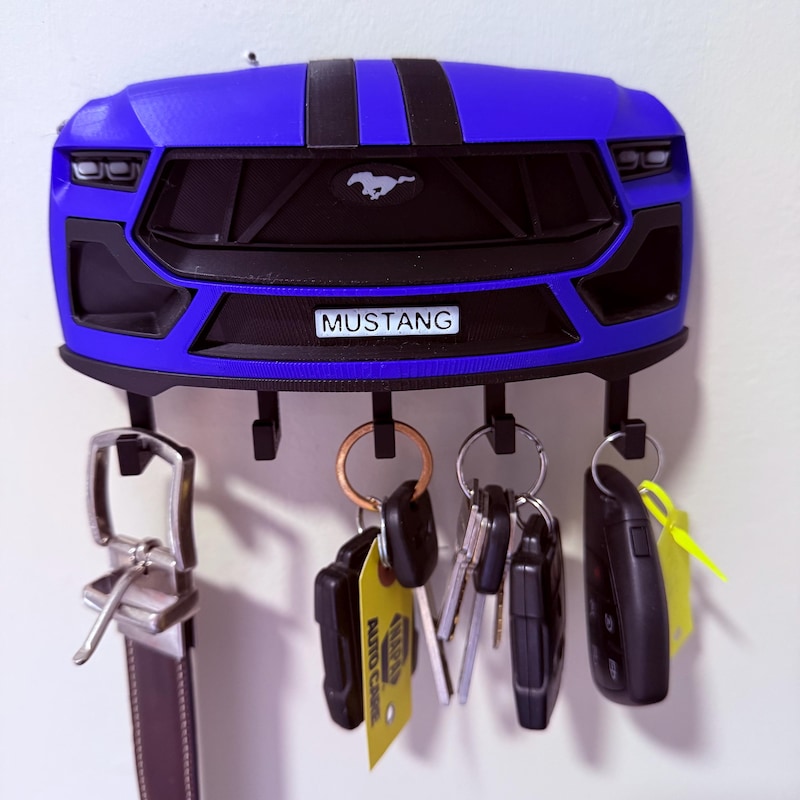 Wall Key Holder Mustang - Etsy