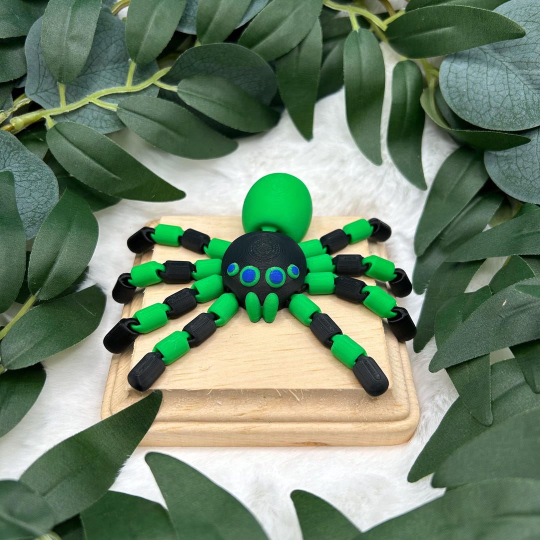 Articulated Spider Fidget Toy - Etsy