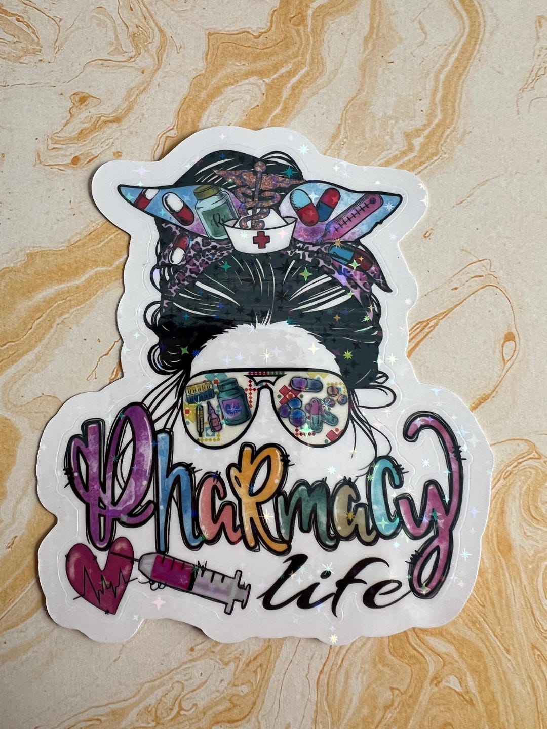 Pharmacy Life Vinyl Decal - Etsy