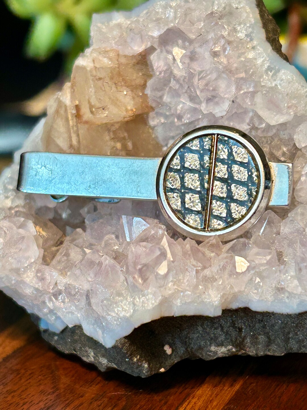 Vintage Swank Rhinestone Tie Clip or Bar Retro Art Deco Fashion Jewelry ...