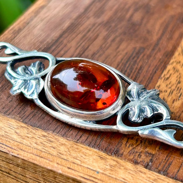 Amber Pin - Etsy