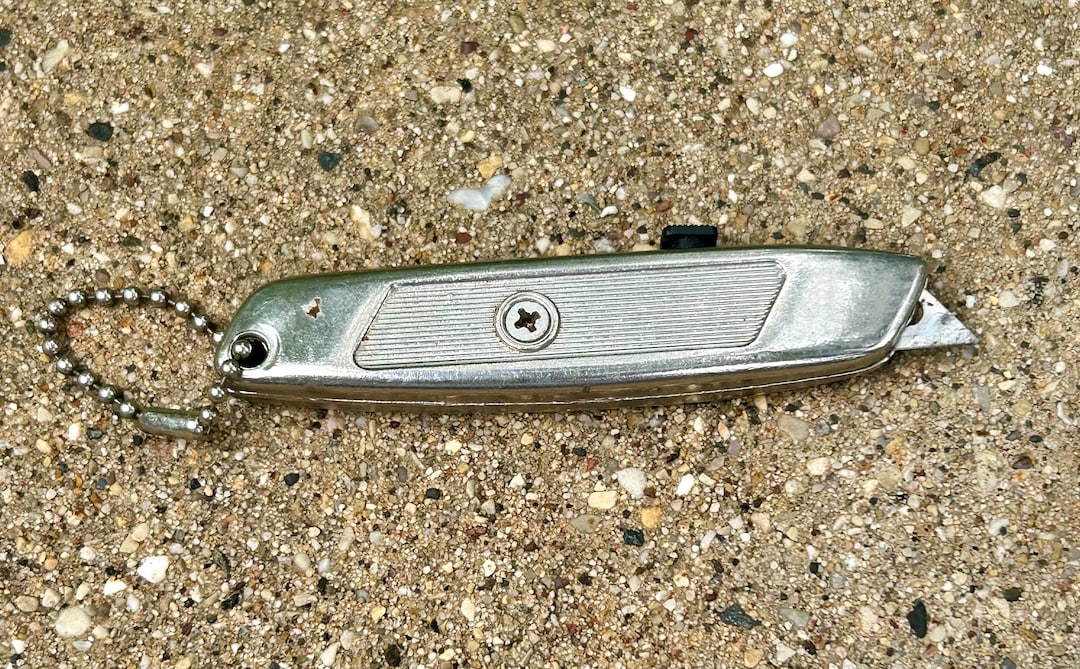 Vintage Art Deco Exacto Knife Mini Pocket Knife Retro Tools Box Cutter ...