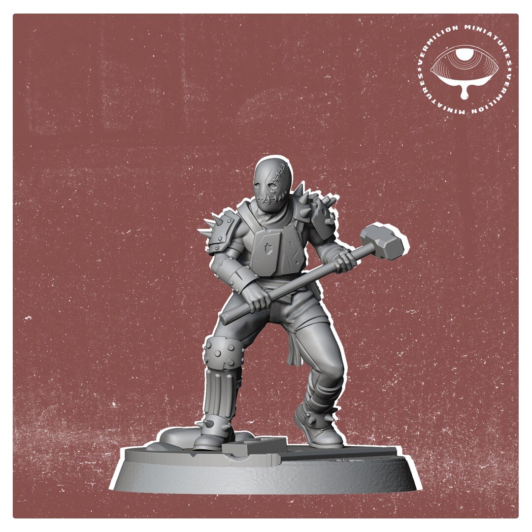 32mm Heavy Armored Wasteland Rust Reaver – Fallout RPG Mini | Post ...