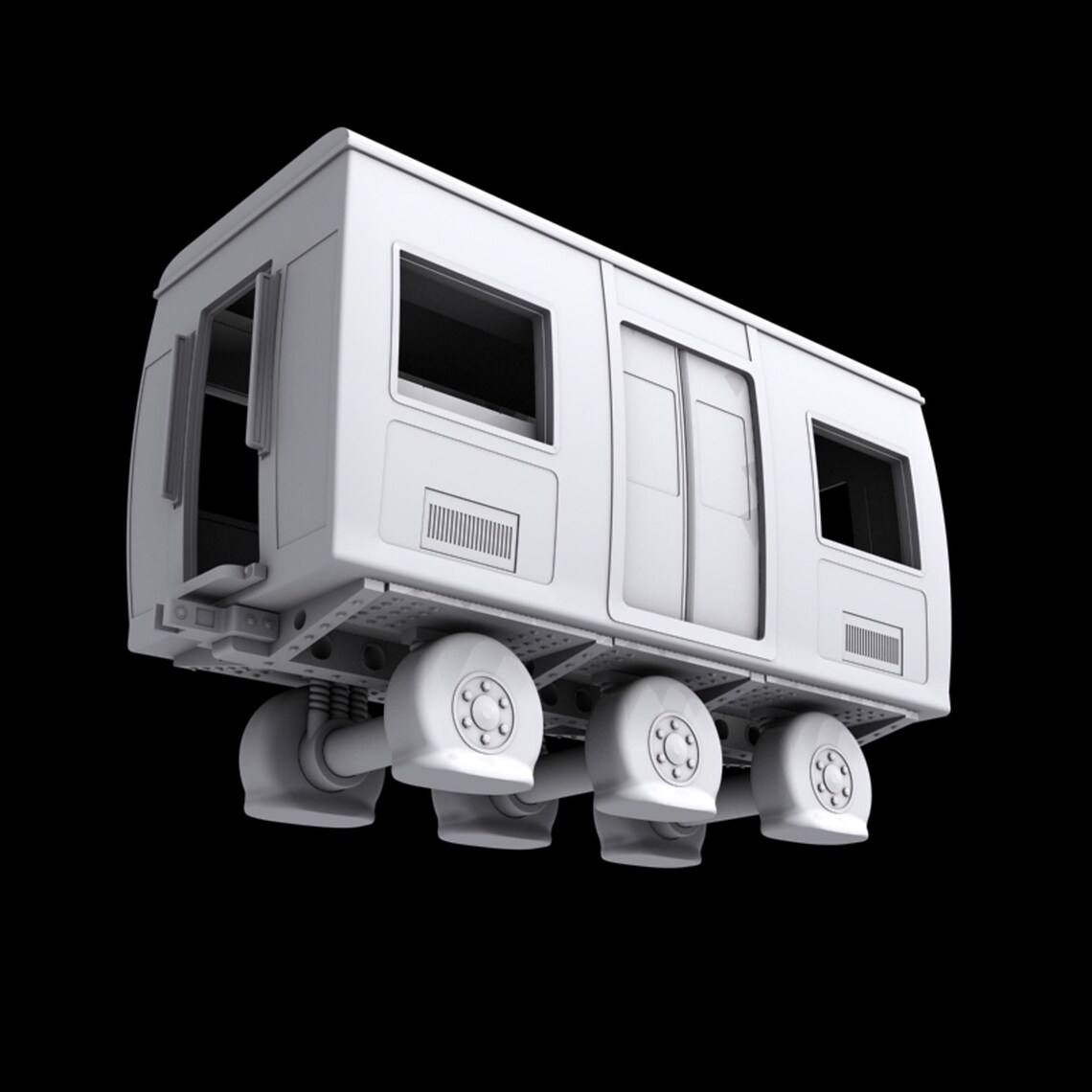 3D Printed RPG Terrain: Fallout-inspired Subway Ruins - Wasteland ...
