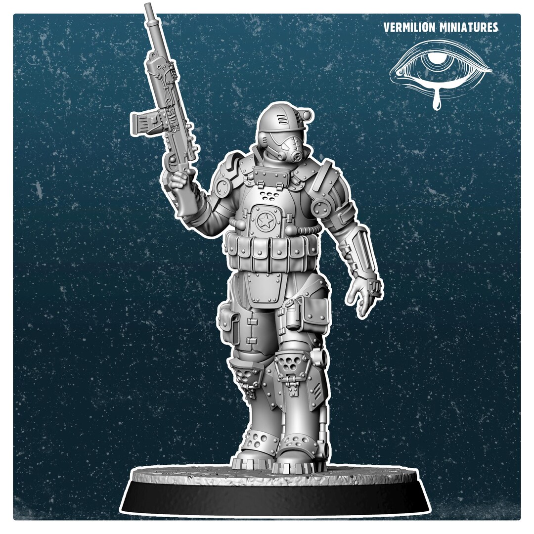 32mm Misty Island Redneck Soldier – Fallout RPG Mini | Post-apocalyptic ...