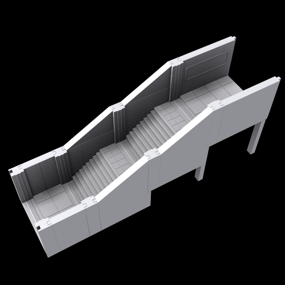 3D Printed RPG Terrain: Fallout-inspired Subway Ruins - Wasteland ...