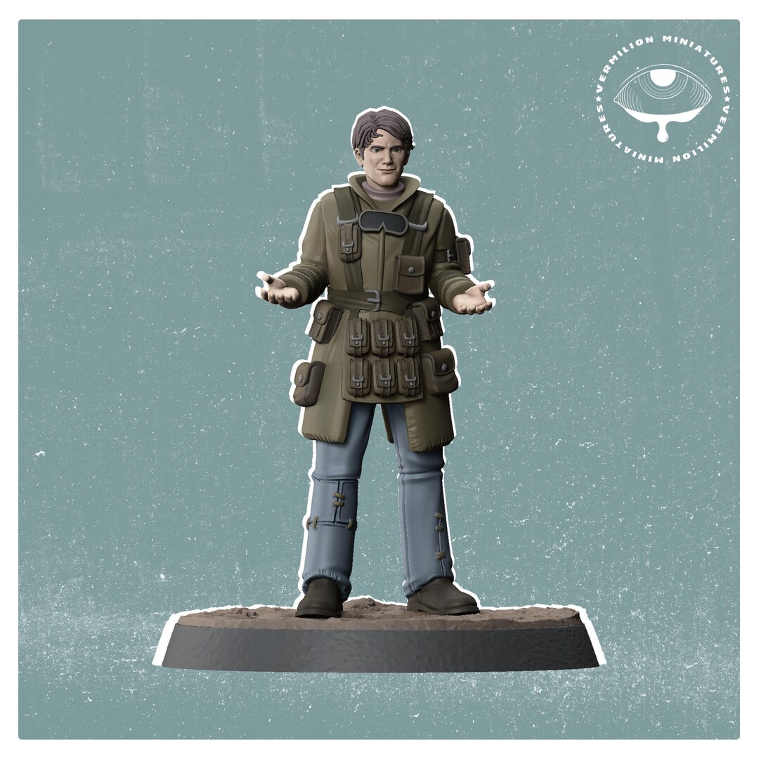 32mm Wasteland Survivor – Fallout RPG Mini | Post-apocalyptic Figure ...