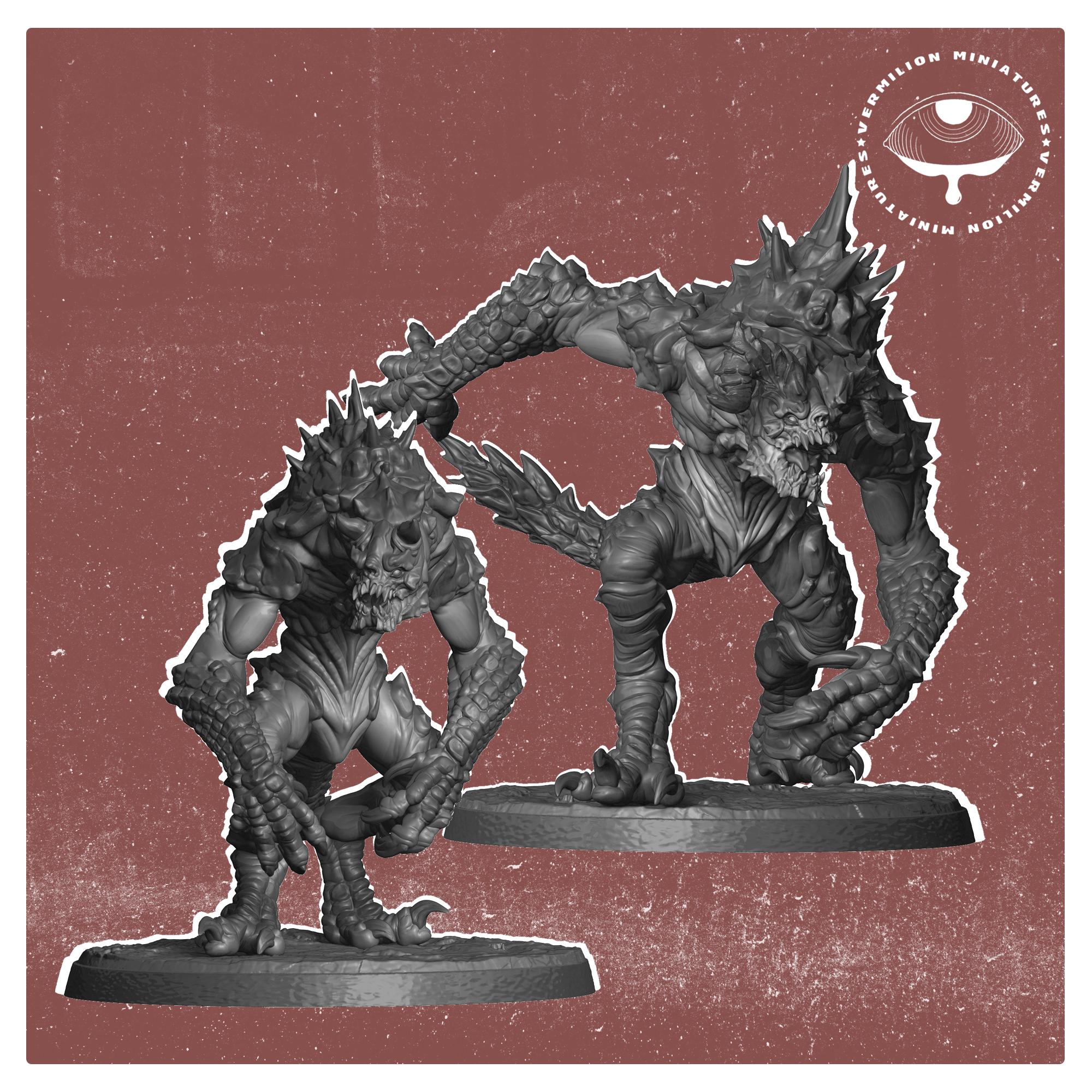 32mm Wasteland Horrors – Fallout RPG Mini | Post-apocalyptic Figure ...