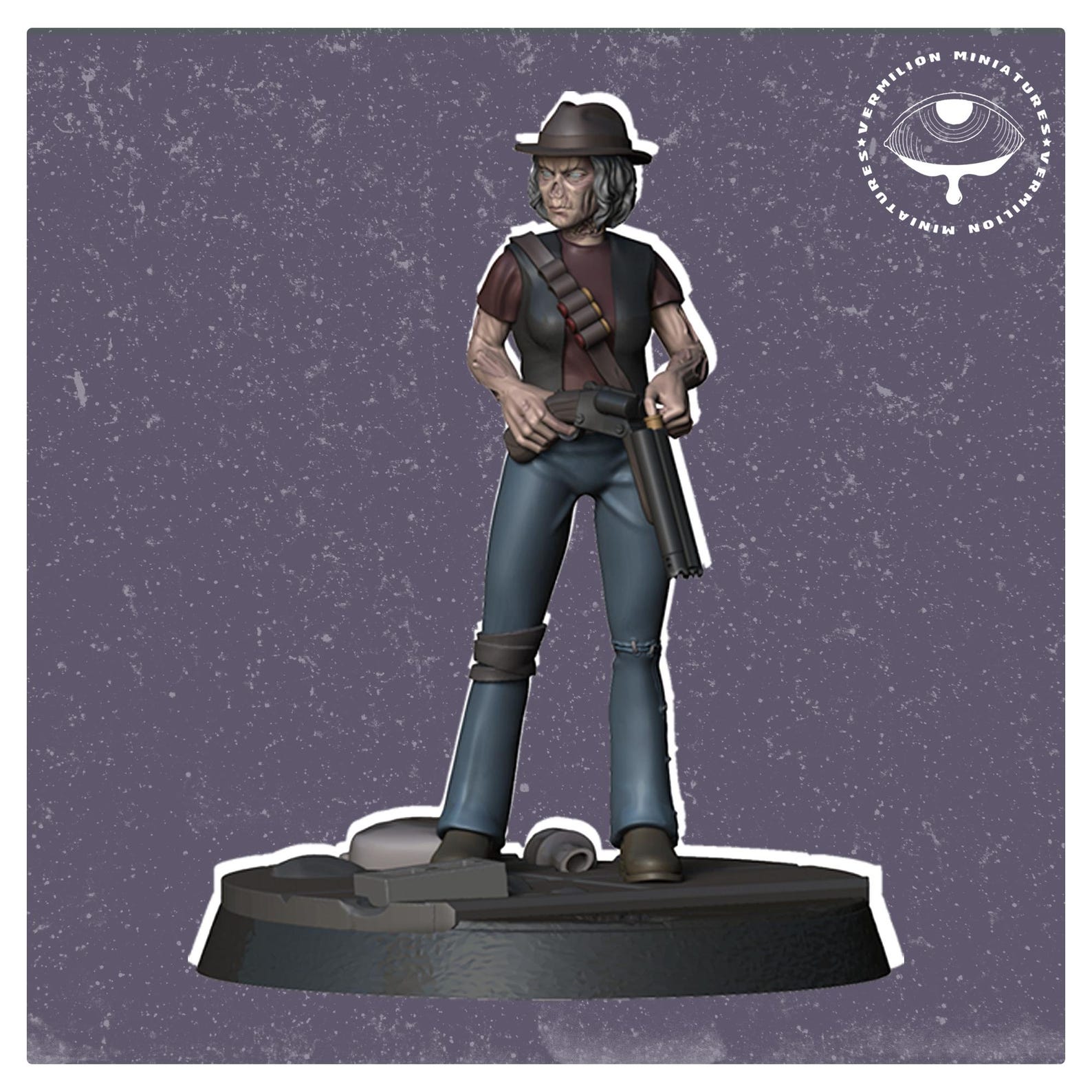 32mm Necropolis Zombie Ghoul Girl – Fallout RPG Mini | Post-apocalyptic ...