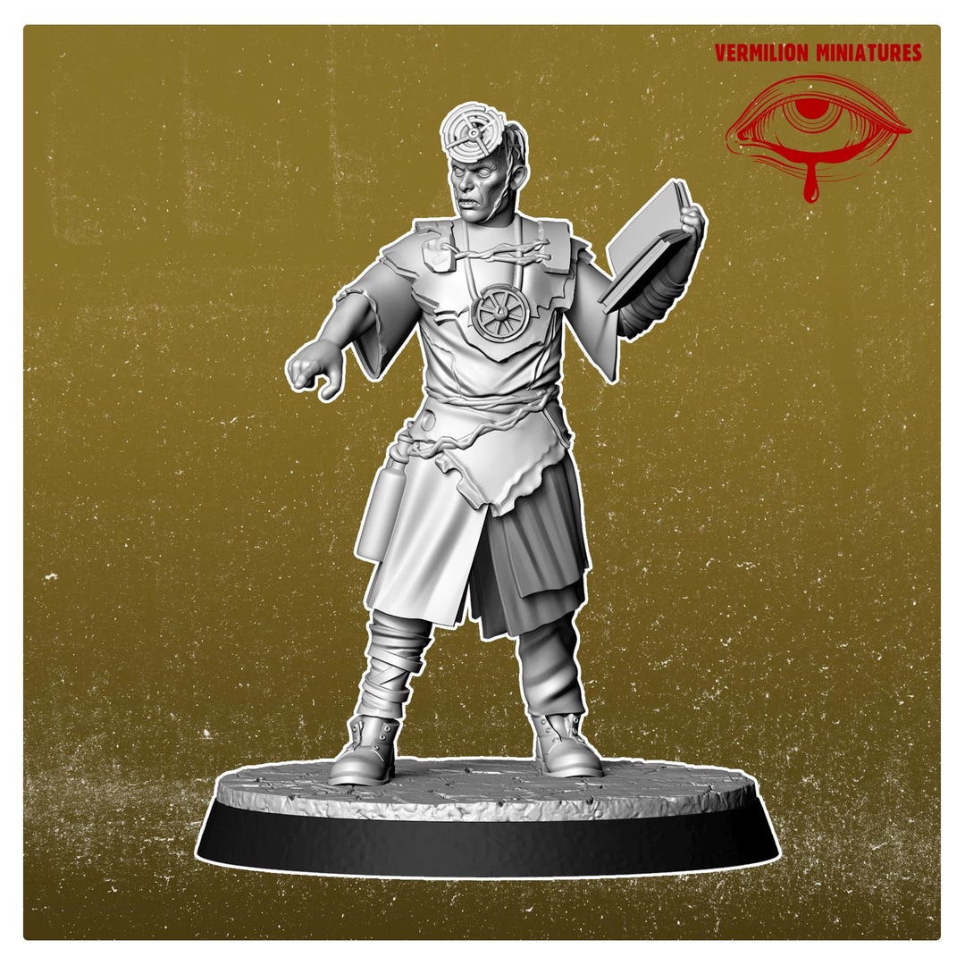 32mm Insect Cultist – Fallout RPG Mini | Post-apocalyptic Figure ...