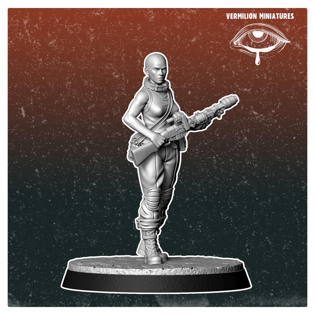 32mm Casino Wasteland Veteran – Fallout RPG Mini | Post-apocalyptic ...