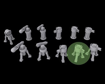 3D Printed Post-apocalyptic Building Terrain - Civilian Protection Tube ...