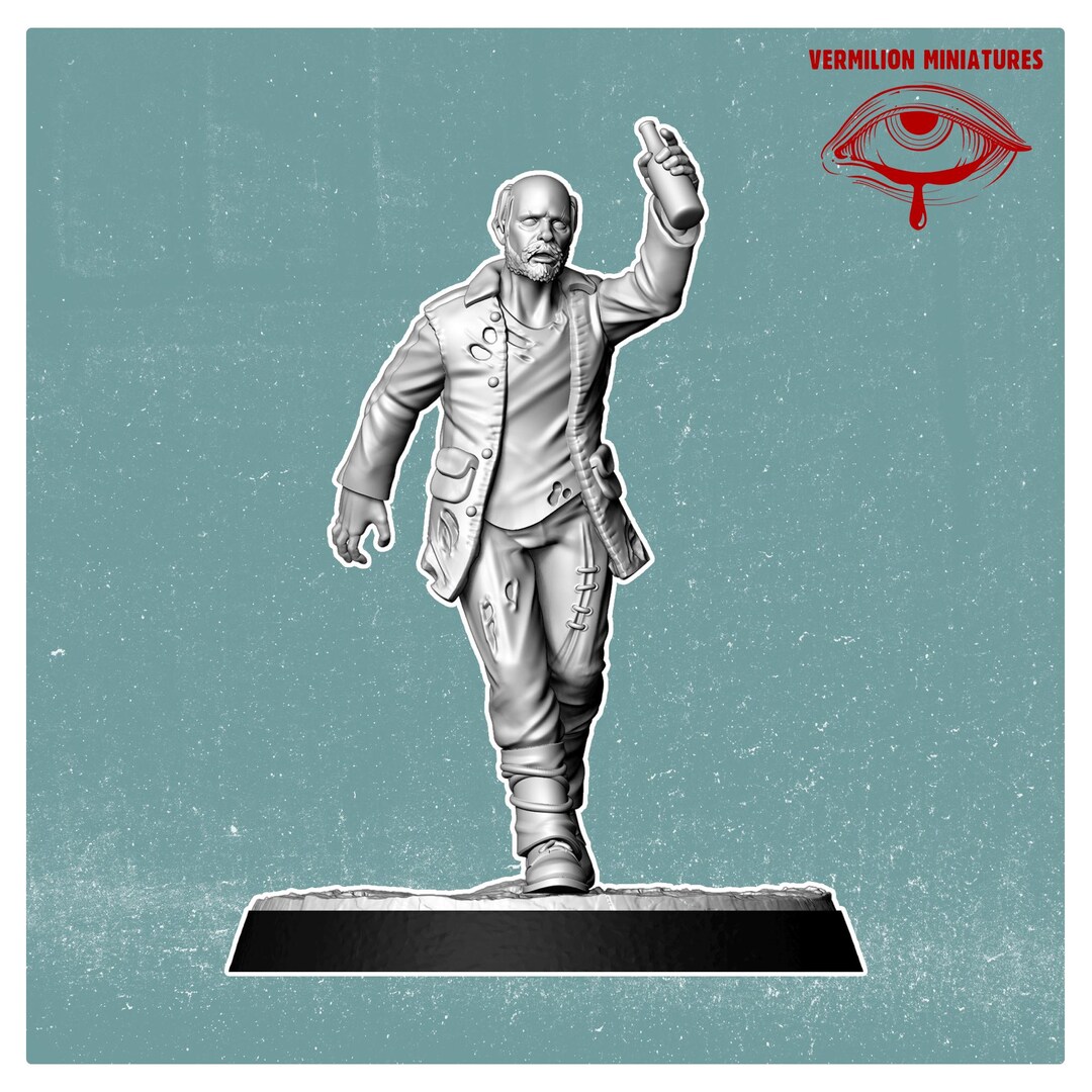 32mm Wasteland Junkie – Fallout RPG Mini | Post-apocalyptic Figure ...