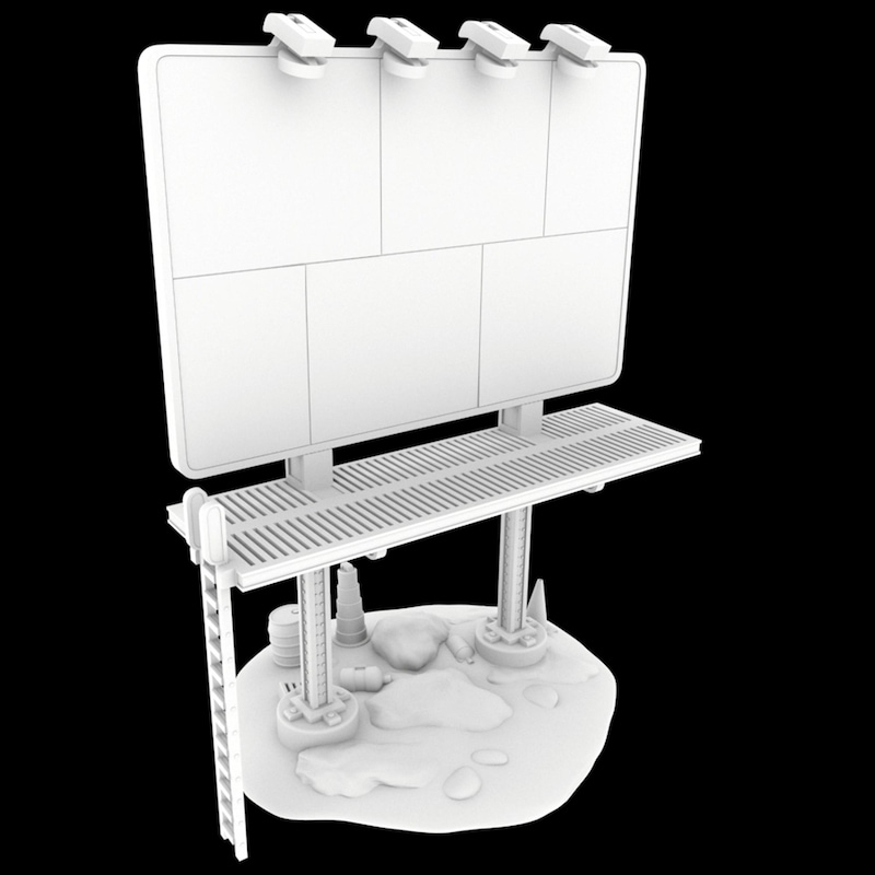 3d Print Billboard - Etsy