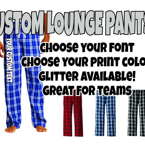 Pajama Pants - Etsy