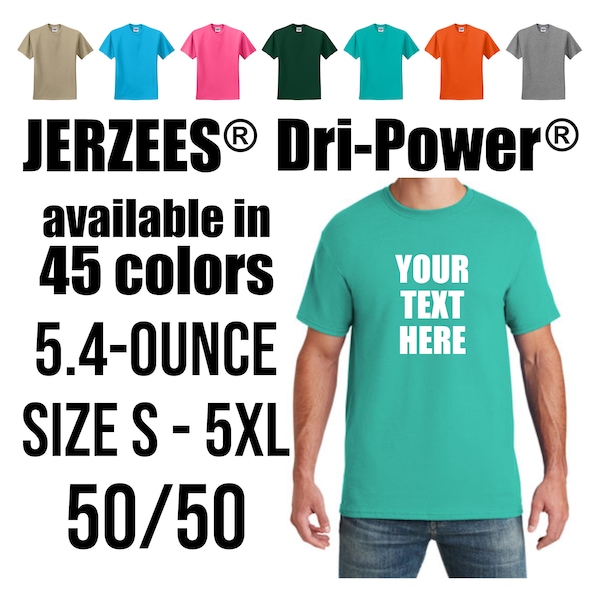 Jerzees T Shirts Custom - Etsy