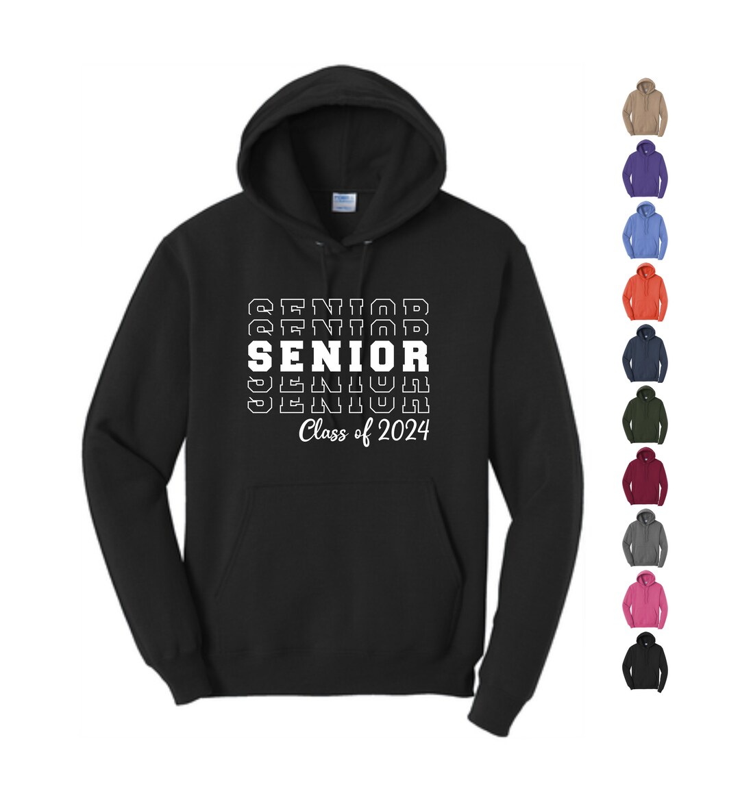 Senior 2024 Hoodie, Senior Shirt, Senior 2024 Sweatshirt, Unisex Hoodie ...