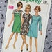 Simplicity 7768 UNCUT Vintage Sewing Pattern for Dress in Half-sizes ...