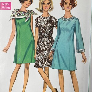 Simplicity 7768 UNCUT Vintage Sewing Pattern for Dress in Half-sizes ...