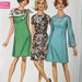 Simplicity 7768 UNCUT Vintage Sewing Pattern for Dress in Half-sizes ...