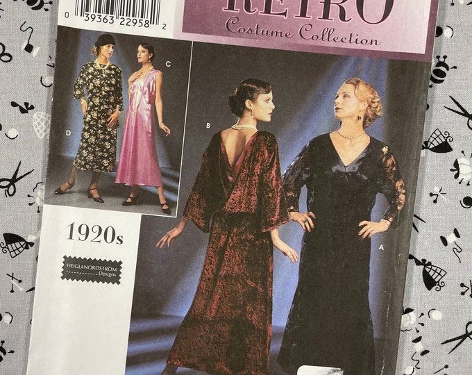 Simplicity 8739 UNCUT Sewing Pattern for Misses Costumes 1920s Dresses ...