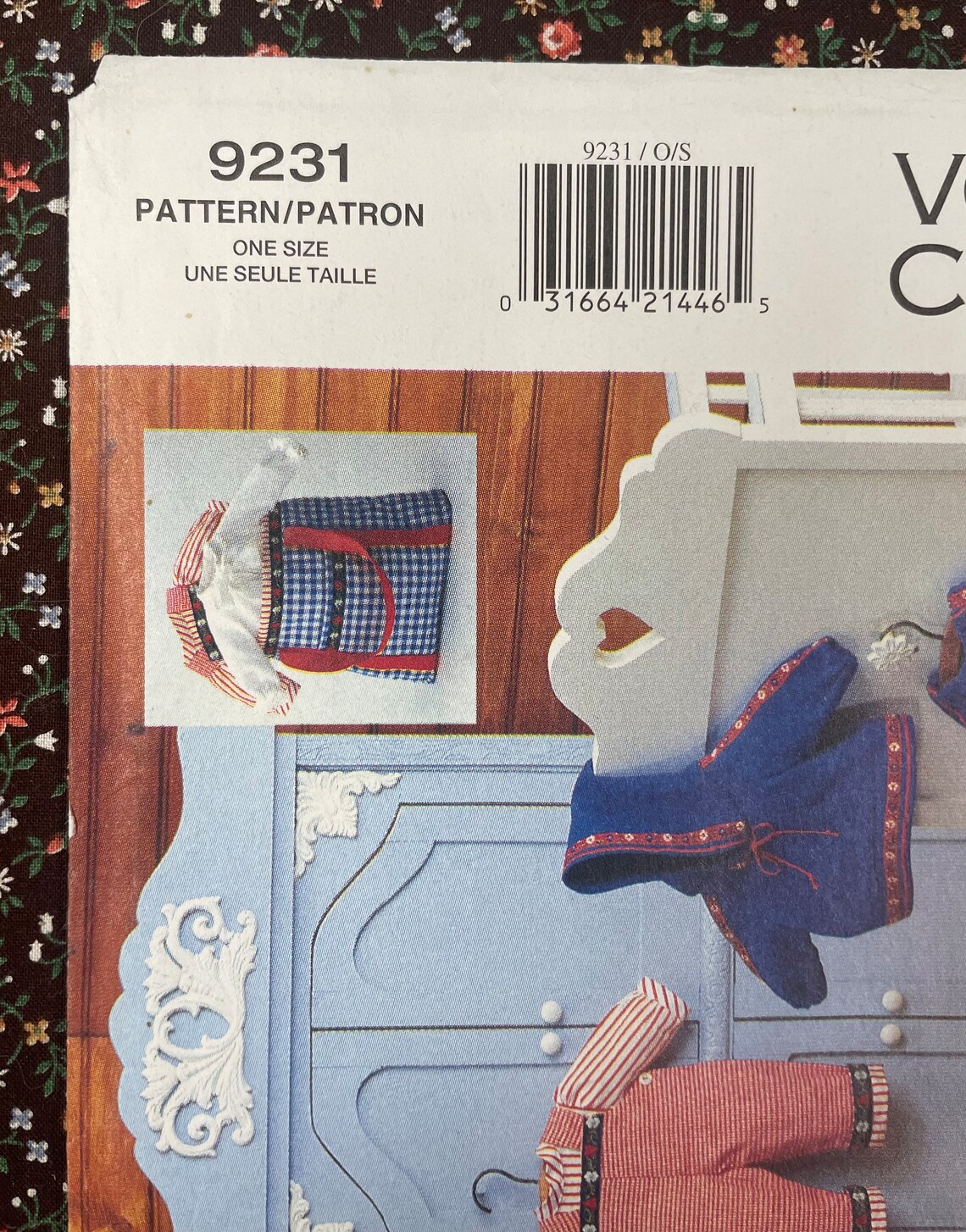 Vogue 9352 UNCUT Sewing Pattern for Doll Furniture & Bedding - Etsy