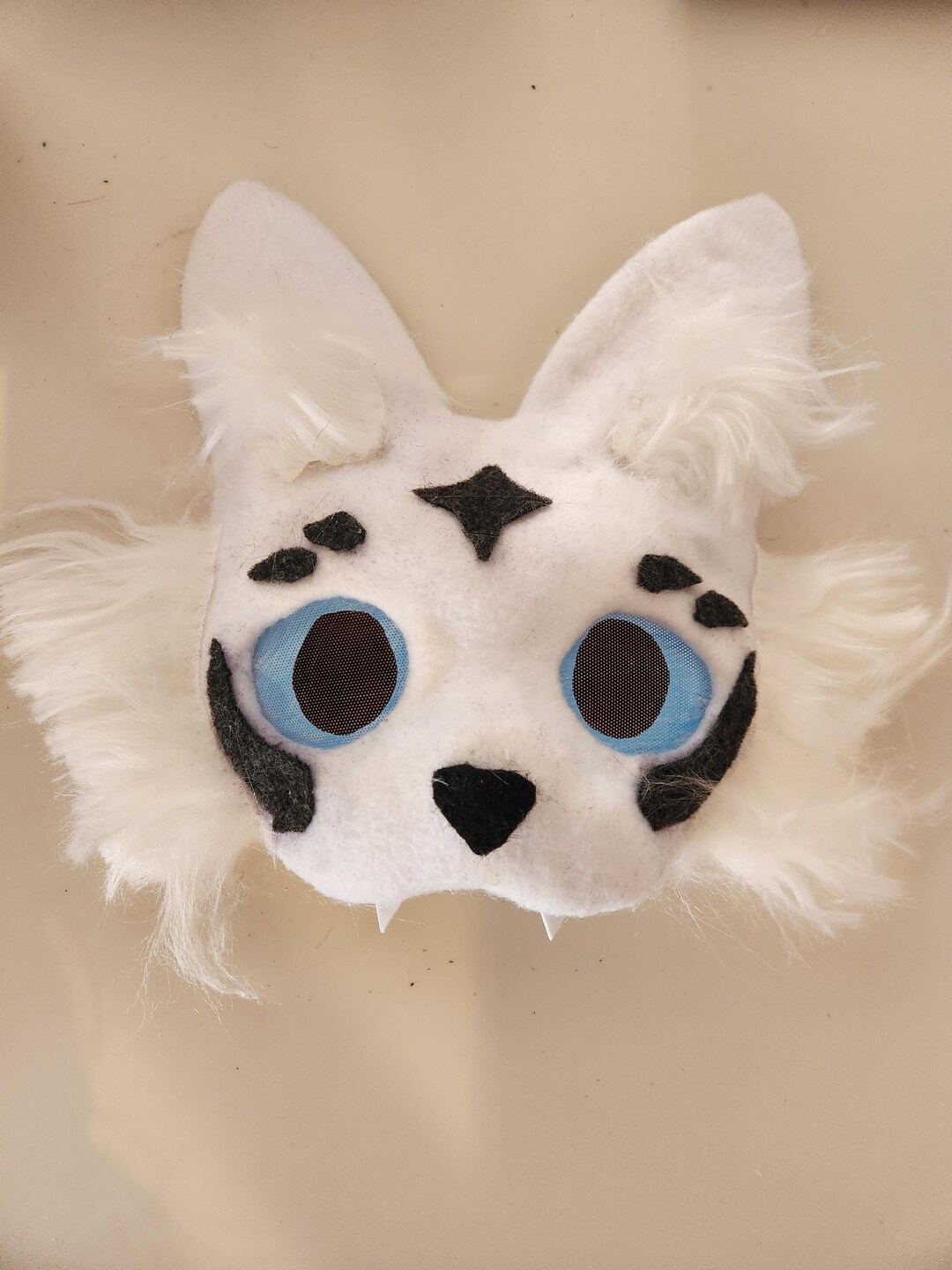 Snow Leopard Therian / Furry Mask PREMADE - COSPLAY (read Desc) - Etsy