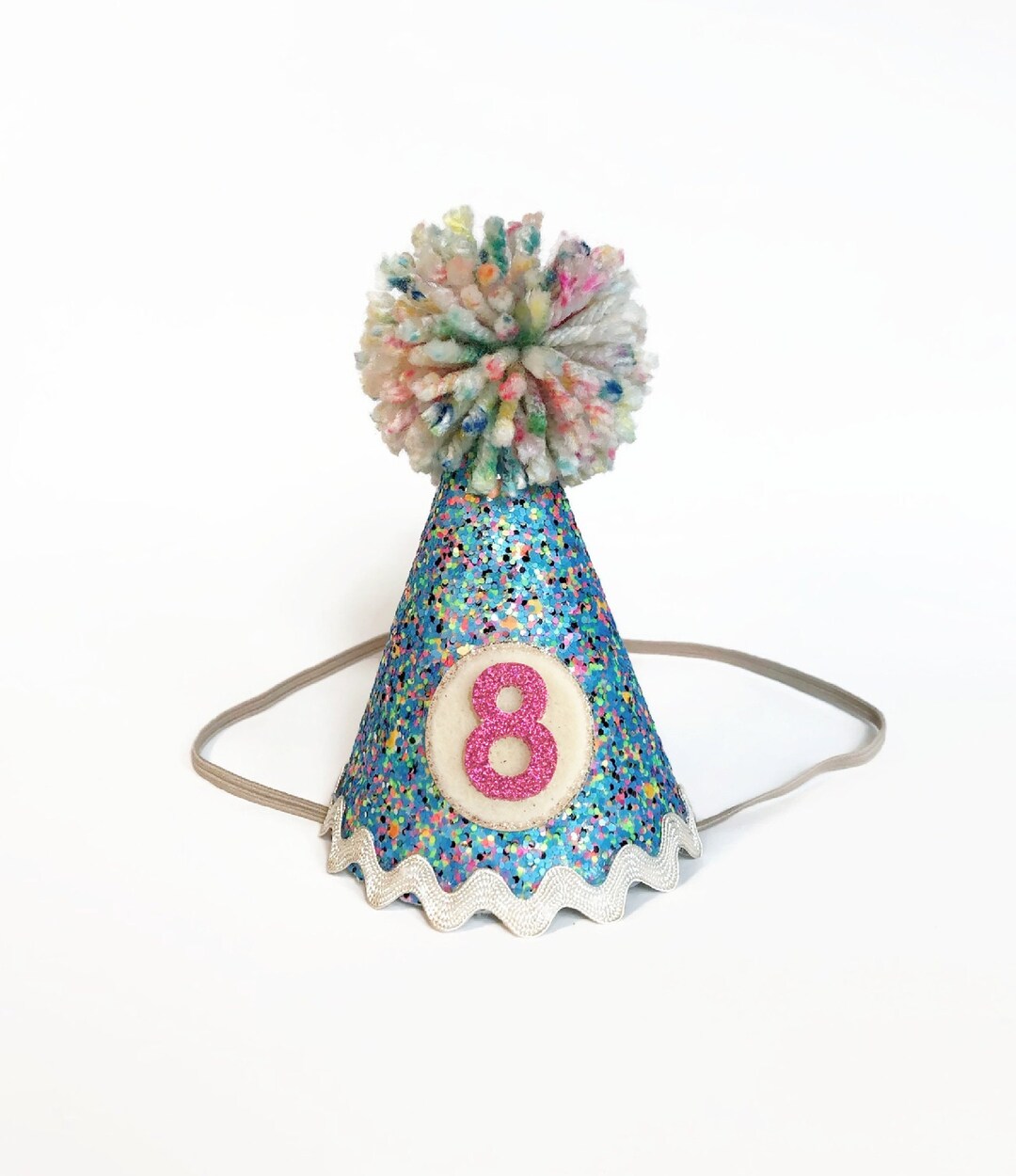 Dog Birthday Hat, Confetti Glitter Hat, Dog First Birthday Hat, Mini ...