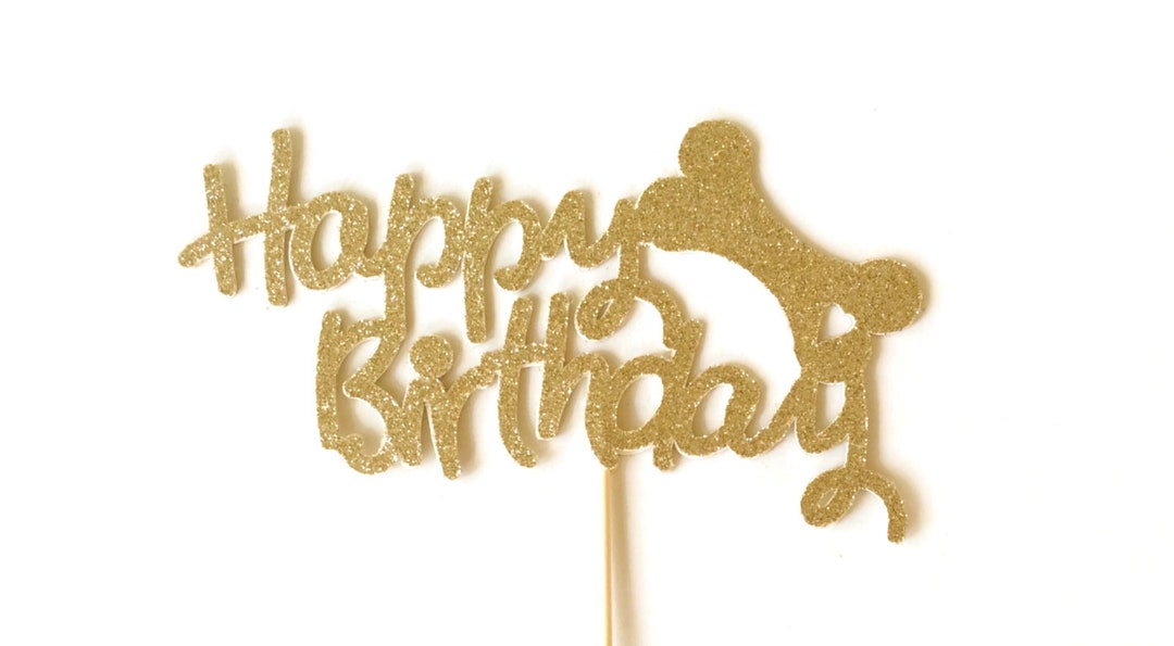 Dog Birthday Cake Topper, Cake Topper for Dogs, Dog Birthday Party ...