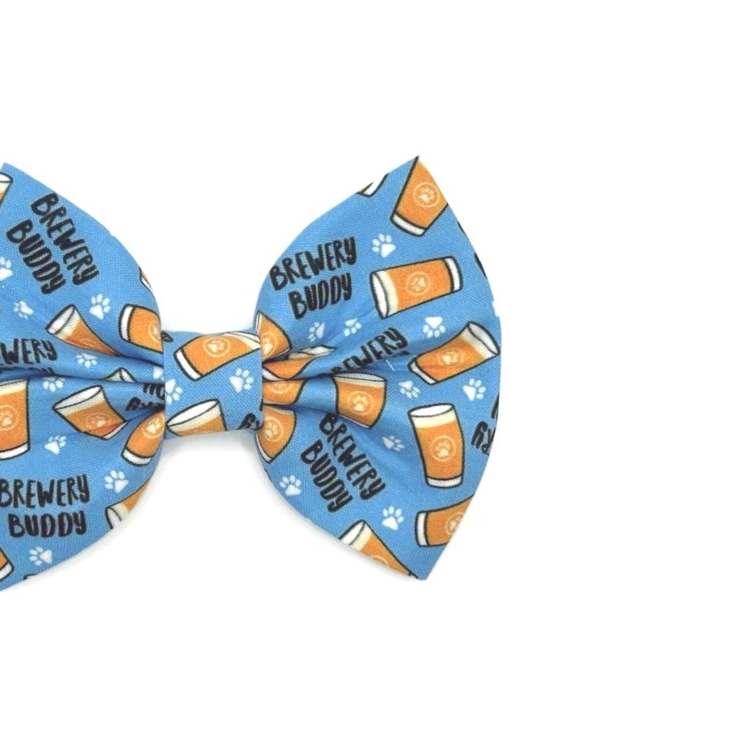 Brewery Dog Bow, Brewery Attire for Dogs, Beer Buddy Pet Neckwear, Beer ...