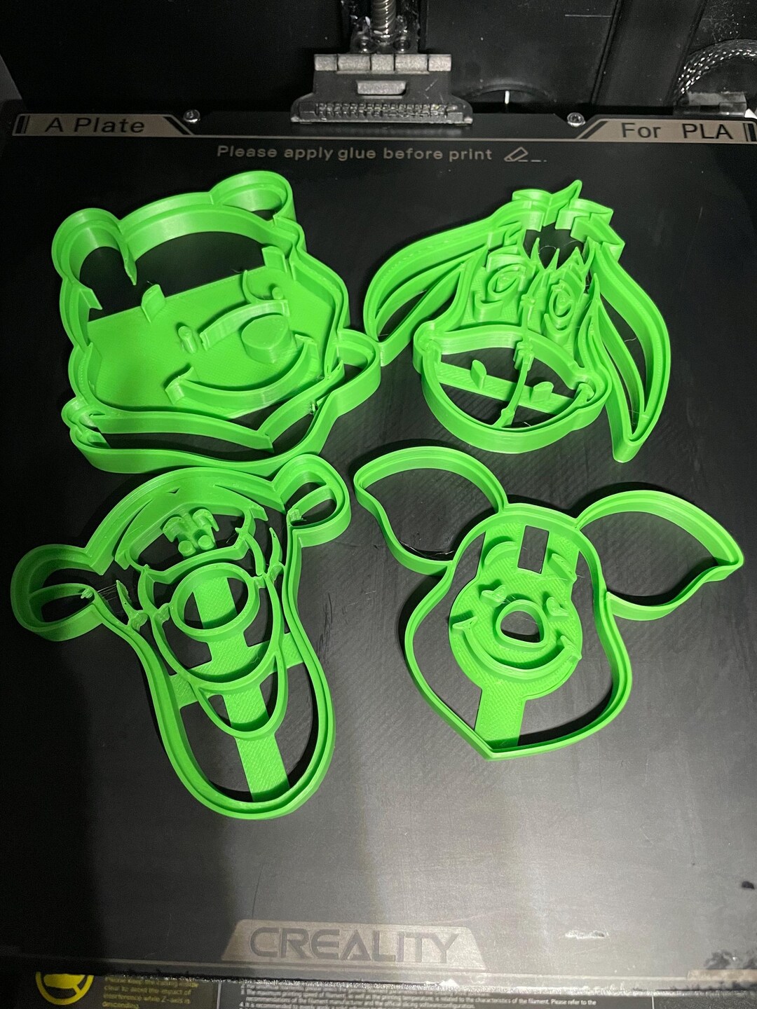 Winnie the Pooh/tigger/eeyore/piglet-cookie CUTTERS - Etsy
