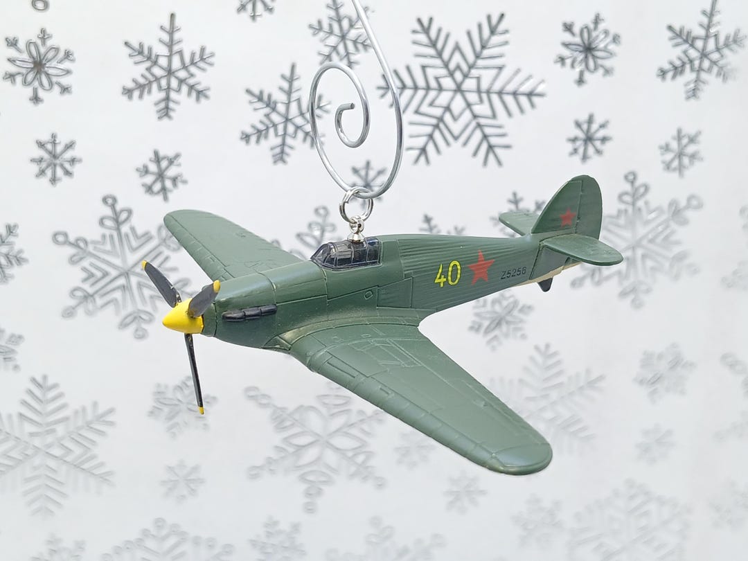 Soviet Union Air Force Hawker Hurricane WWII Airplane Custom Christmas ...