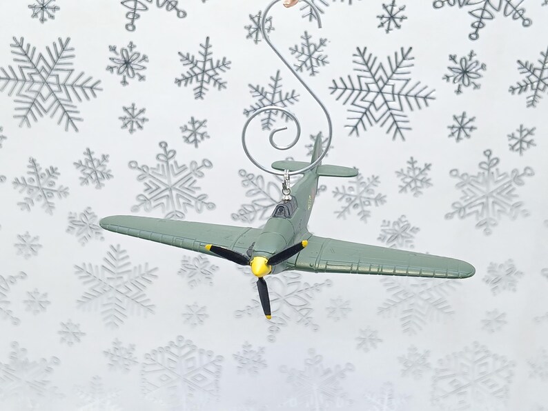 Soviet Union Air Force Hawker Hurricane WWII Airplane Custom Christmas ...