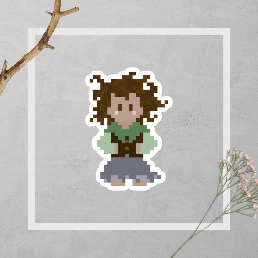 Molly Grue Pixel Art Sticker - Etsy