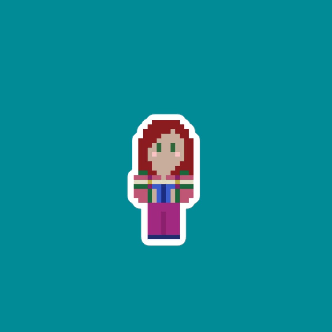 Willow, Buffy the Vampire Slayer Pixel Art Sticker - Etsy