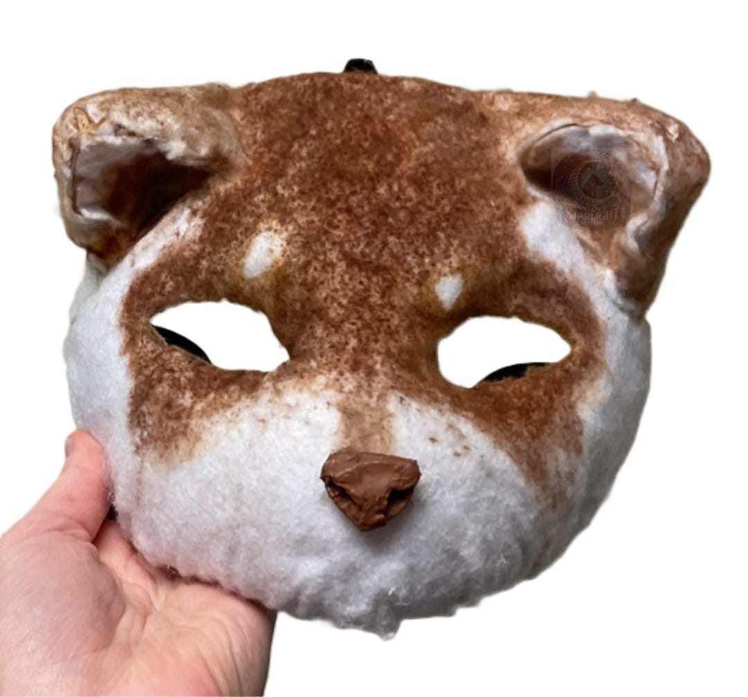 Black Footed Ferret Therian Mask - Etsy
