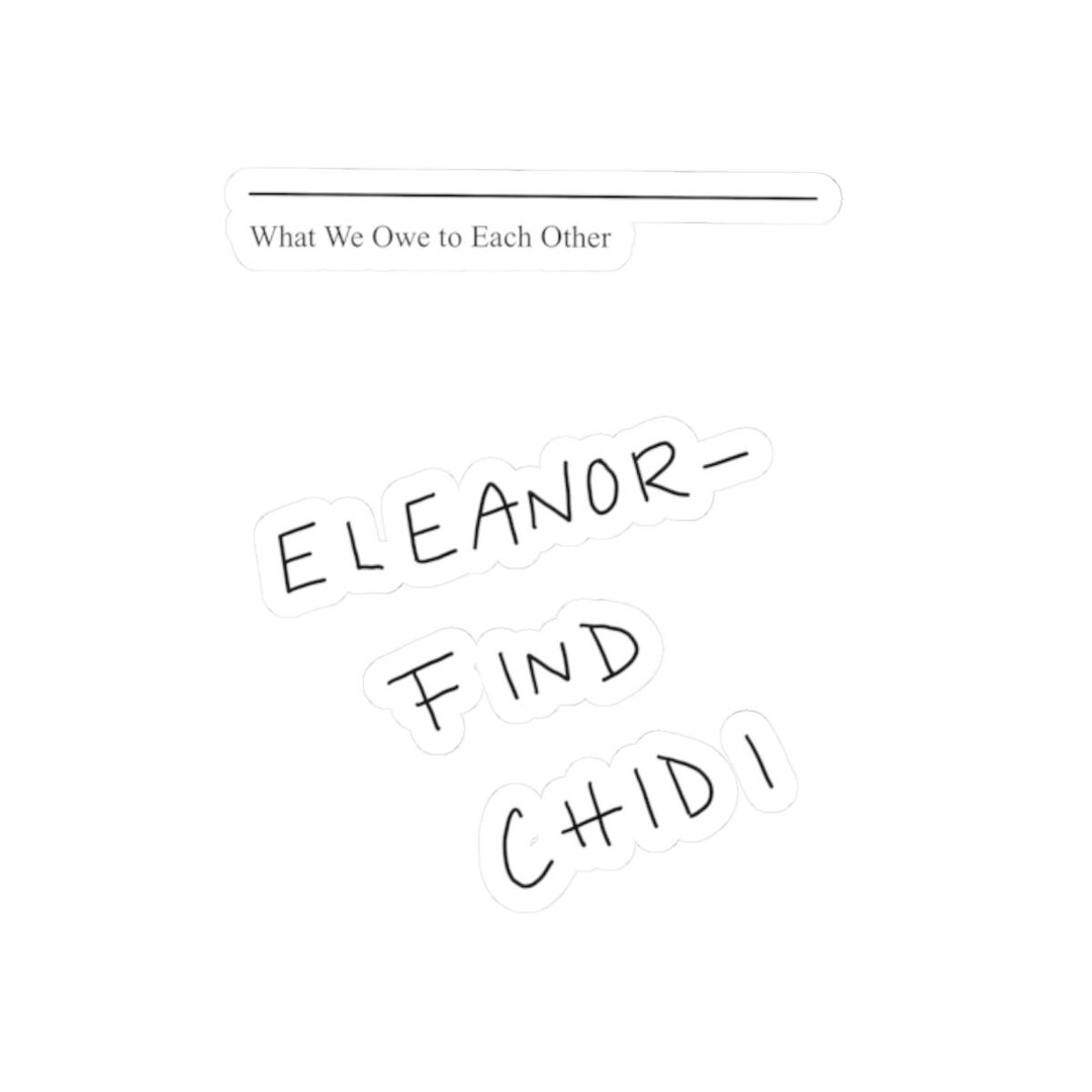 Eleanor Find Chidi Kiss-cut Sticker - Etsy