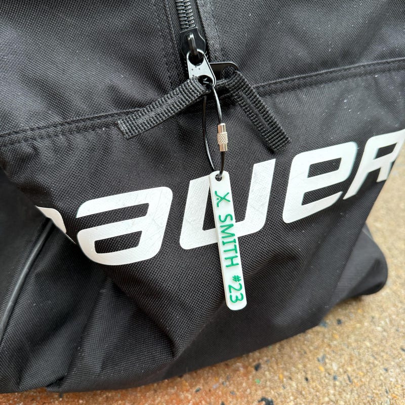 Hockey Bag Number - Etsy