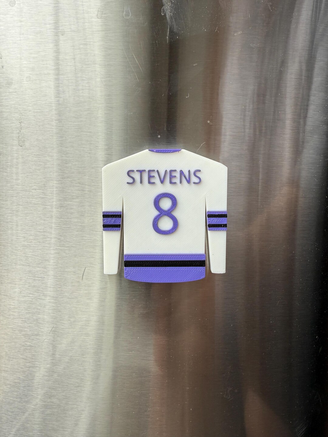 Hockey Jersey Magnet With Personalized Name, Number, and Colors - Etsy