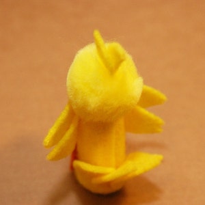 Canary Finger Puppet - Etsy