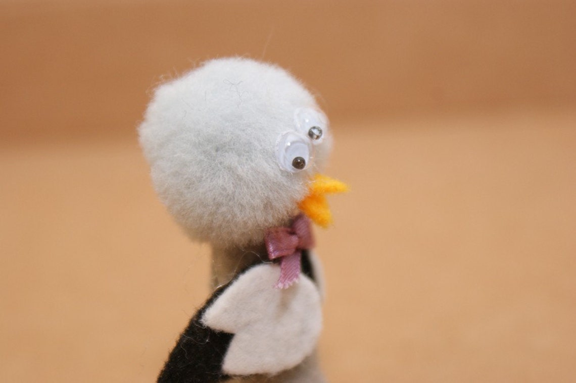 Pigeon Finger Puppet - Etsy