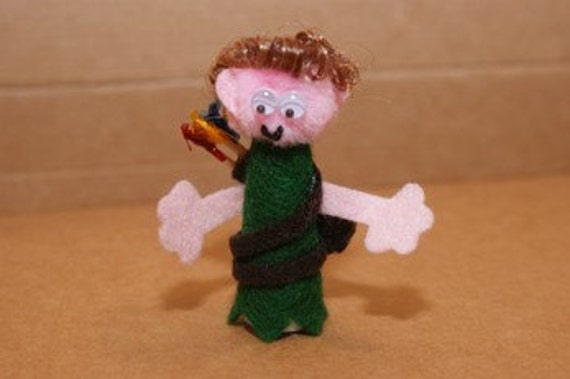 Archer Finger Puppet | Etsy