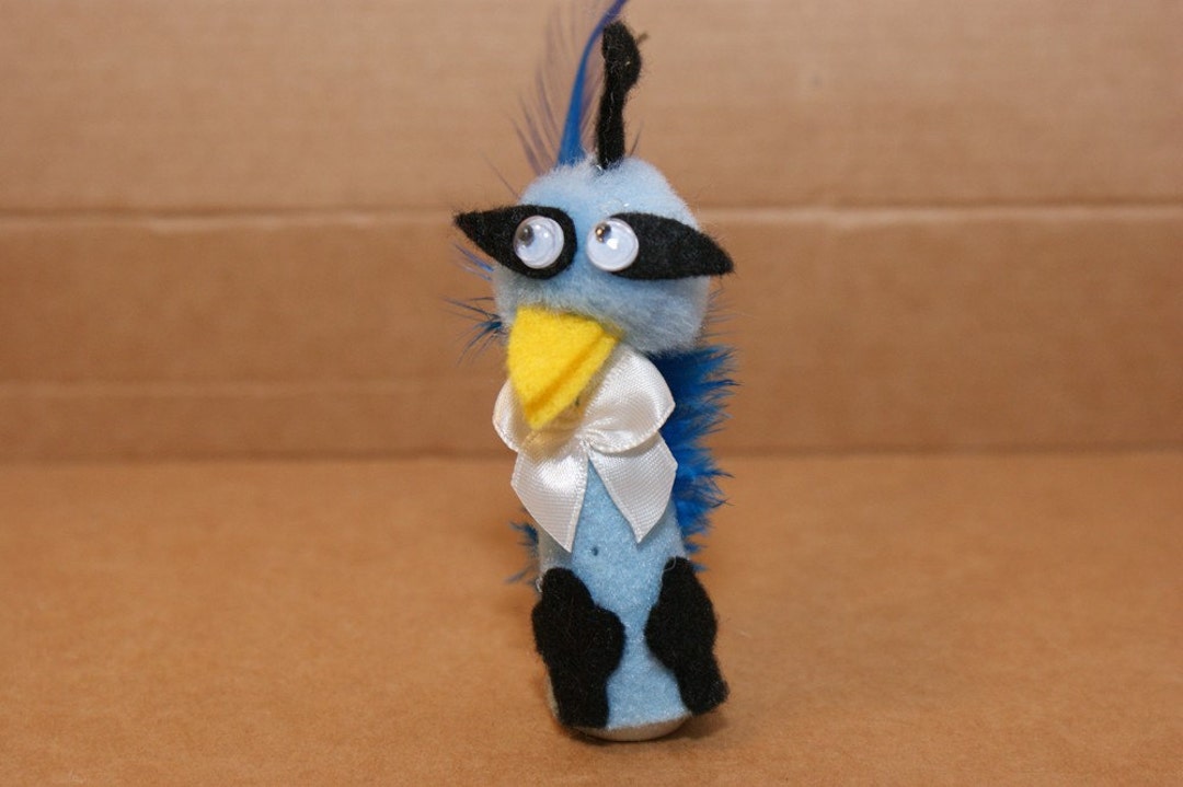 Peacock Finger Puppet - Etsy