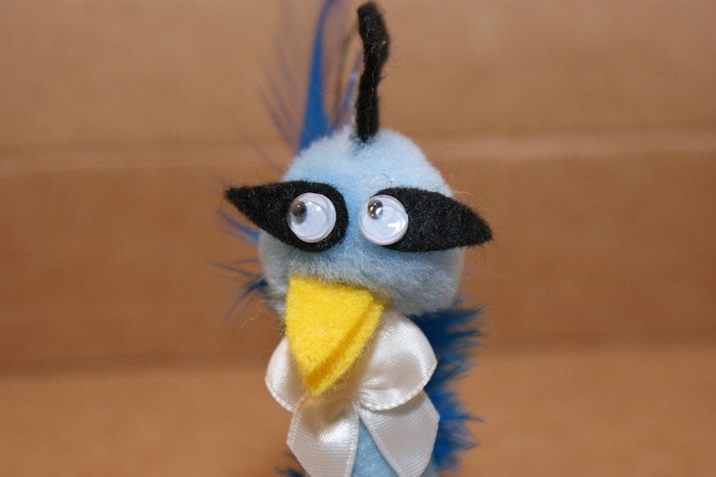 Peacock Finger Puppet - Etsy