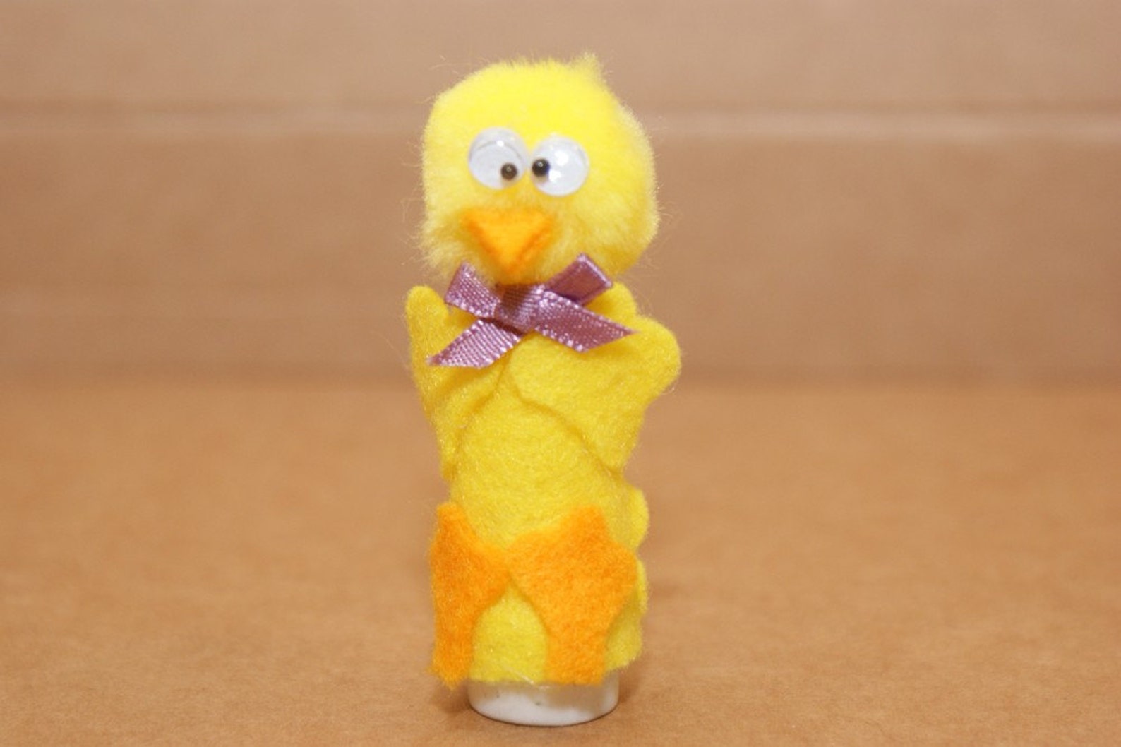 Chick Finger Puppet - Etsy