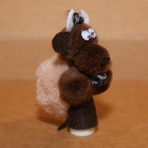 Buffalo Finger Puppet - Etsy