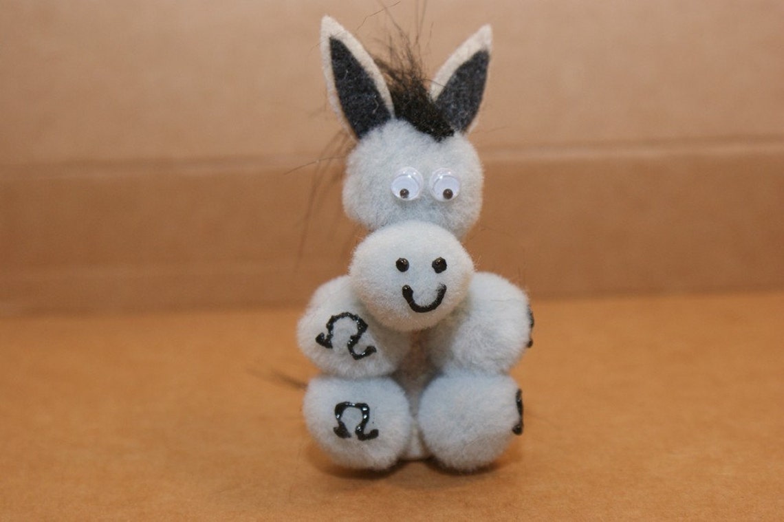 Donkey Finger Puppet - Etsy