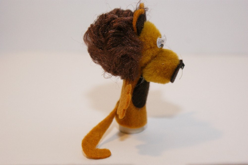 Lion Finger Puppet - Etsy